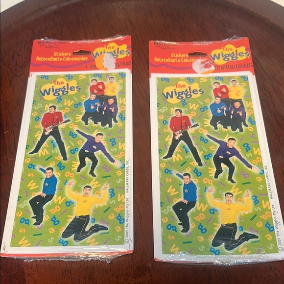 Hallmark | Party Supplies | The Wiggles Party Stickers Colorful Home ...